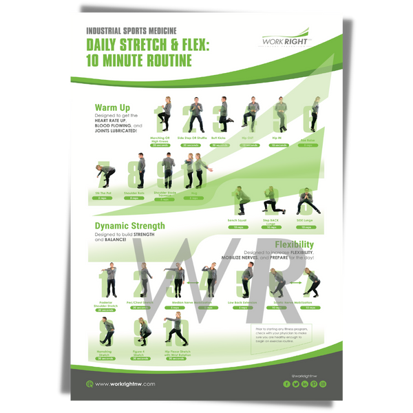 Daily Stretch & Flex: 10 Minute Routine – Equip Right